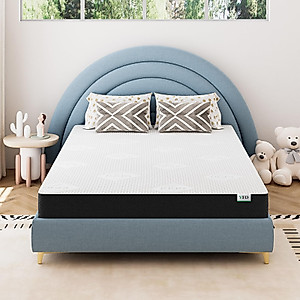 VFD 5 Inch Twin Memory Foam Mattress - Medium Firm Feel - Gel Infusion - Memory Foam Infused - No Fiberglass - Breathable - CertiPur Certified