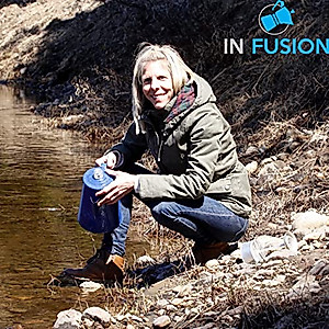 Camping Coffee Percolator - Enamel Coating Gloss Finish And Glass Cap For Backpacking, Campsite, Kitchen And FireCoffee Pot Makes 12 Cups - Comes With Basket For Grounds And Stainless Steel Spoon