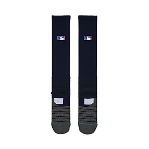 Stance Men's Diamond Pro OTC MLB on Field Calf Sock, Navy - Large