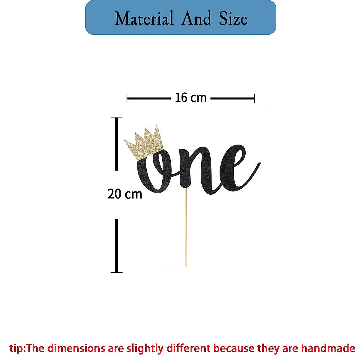 Wild one cake topper for birthday - 1st Birthday Cake with Flag. Birthday Party Cake Decorations.Baby shower photo props