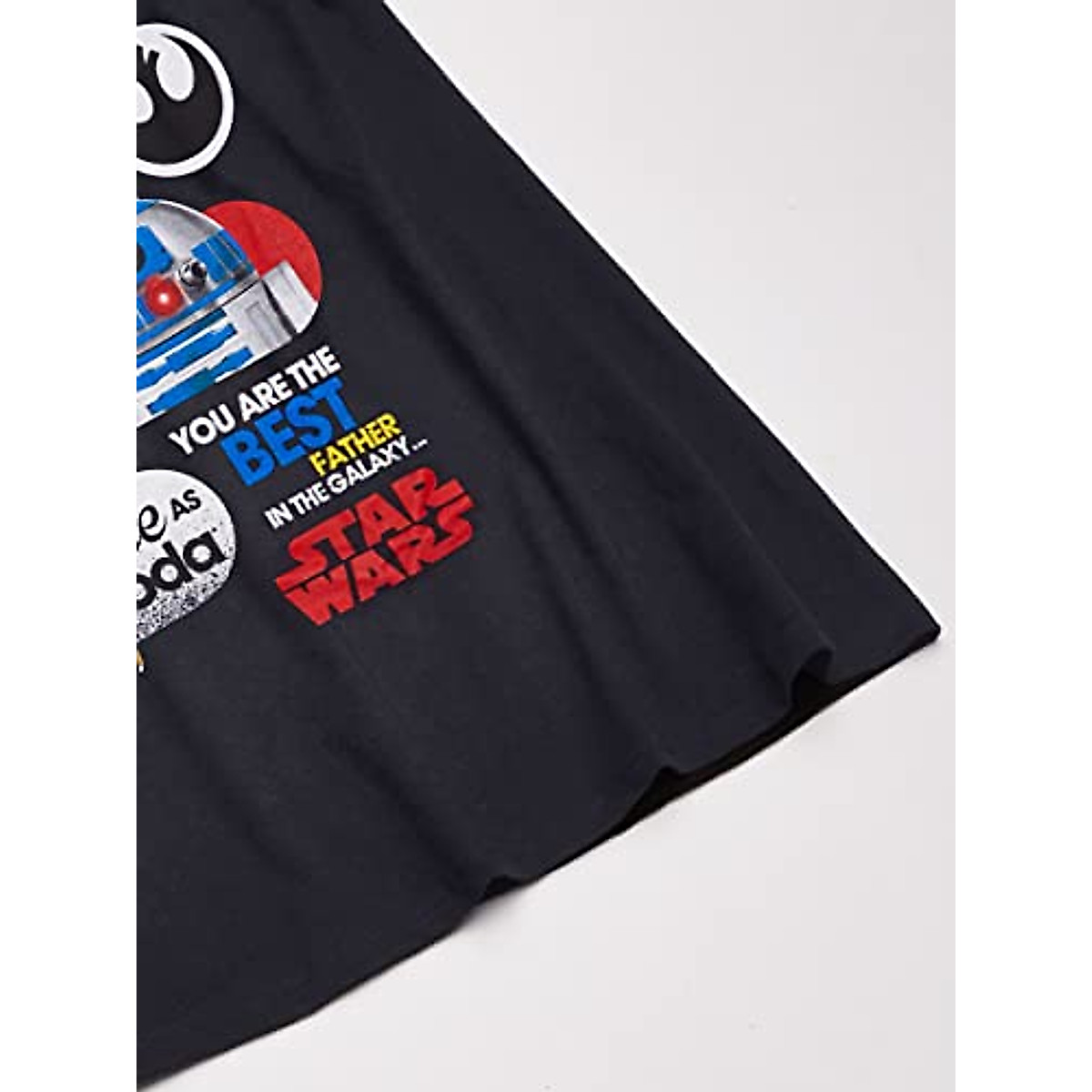 Star Wars Men's Darth Vader Space Father T-Shirt Black, 4X-Large