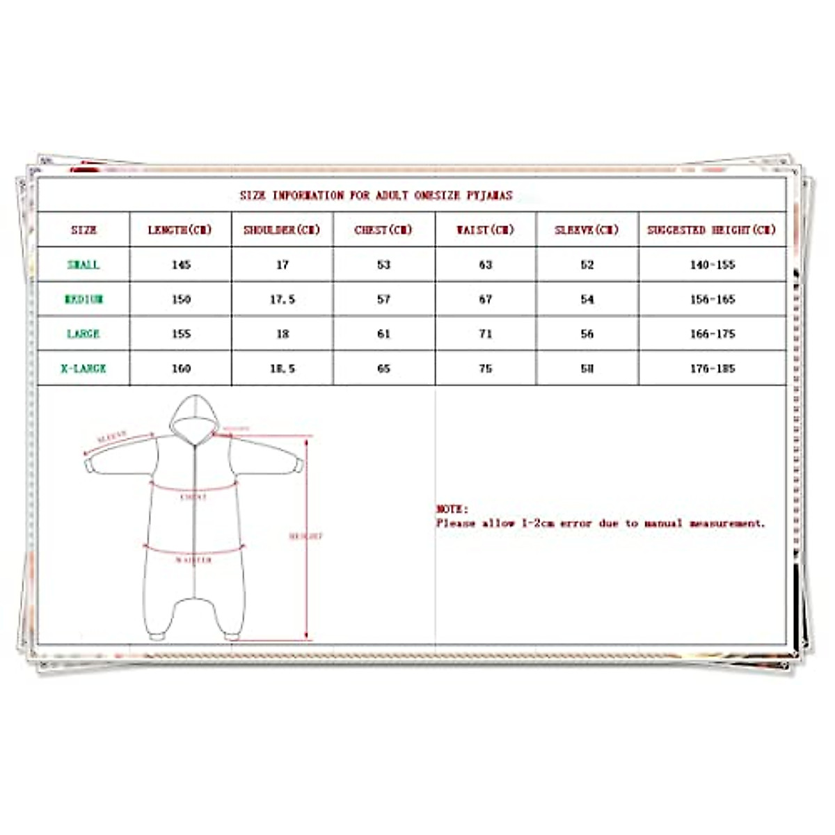 DELEY Unisex Adult Animal Sleepwear Warm Onesies Pajamas Cosplay Homewear Anime Costume