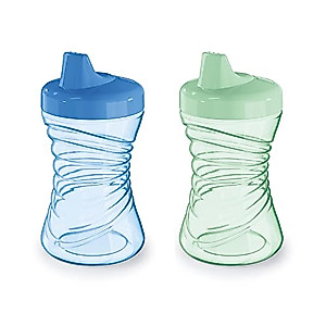 First Essentials by NUK Fun Grips Hard Spout Sippy Cup, 10 oz, 2-Pack (69729)