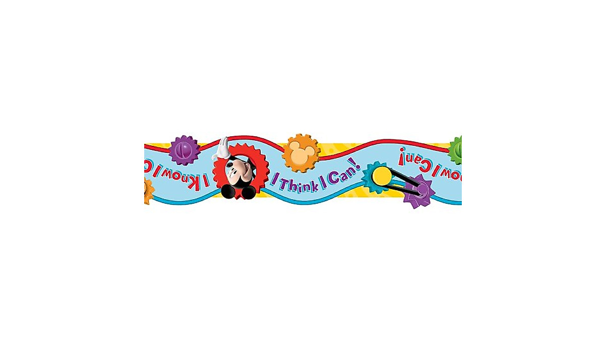 Eureka Mickey Mouse Clubhouse Bulletin Board Trim - Fun Classroom Decor