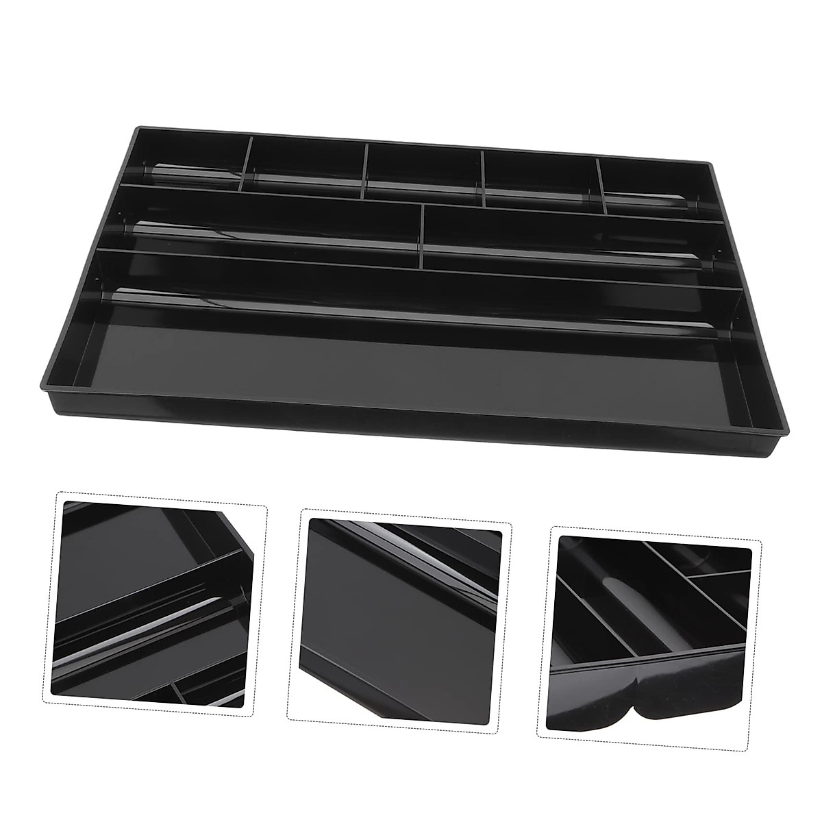 BESTOYARD 3pcs desktop storage box closet organizer under sink organizers and storage organization and storage dresser organizer changing table organizer office plastic trash box drawer