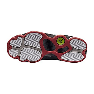 Jordan Boy's Air 13 Retro (Big Kid) Black/True Red/White 4 Big Kid M