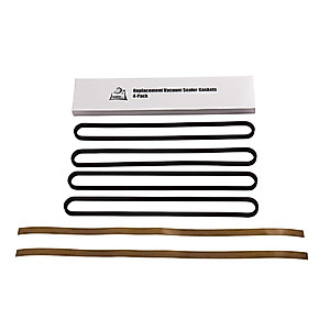 Repair Kit for FoodSaver: Upper/Lower Gasket, Heat Strip Replacement - 4 Foam Gaskets, 2 Strips Fits V2200, V2400, V2800, V3000, V3200 Series Vacuum Sealers Replaces Food Saver T910-00075 by OutOfAir