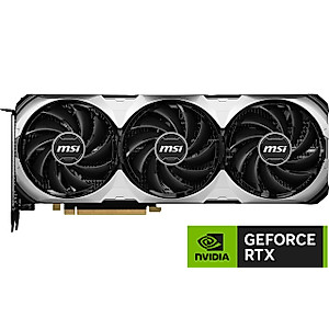 MSI Gaming GeForce RTX 4070 Ti 12GB GDRR6X Extreme Clock: 2655 MHz 192-Bit HDMI/DP Nvlink Tri-Frozr 3 Ada Lovelace Architecture Graphics Card (RTX 4070 Ti Ventus 3X E 12G OC)