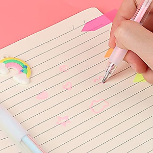 6pcs Ball Point Adhesive Glue Pen with 6PCS Extra Glue Refills, Kids-Friendly Precise Apply and Easy Control, Quick Dry Glue Pen for Crafting, Scrapbooking, Card Making, Kids School Craft Supplies.