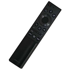 Samsung BN59-01357A Voice Smart Remote Control for Most 2021 TV Models - Solar Cell - Black (Renewed)