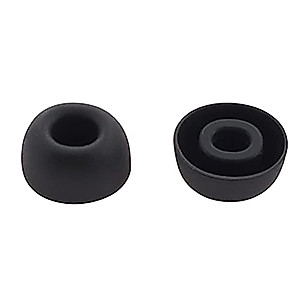 ALXCD Ear Tips Compatible with Beats Studio Buds 2021, S/M/L 3 Sizes 6 Pairs Soft Comfortable Silicone Replacement Earbuds Tips Eartips, Replacement for Beats Studio Buds 2021, 6 Pairs, Black