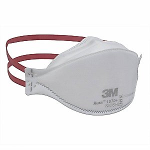 3M Aura Particulate Respirator, 1870+, 1870Plus, NIOSH, N95, Bulk Case of 440