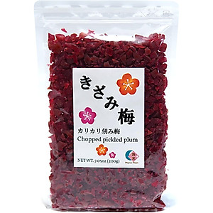 Mayca Moon Chopped Pickled Plums Umeboshi Red Kizami Ume 7.05oz (200g)
