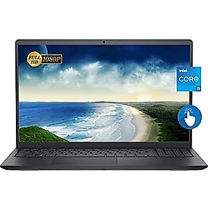 Dell Newest Inspiron 3511 Laptop, 15.6" FHD Touchscreen, Intel Core i5-1035G1, 16GB DDR4 RAM, 1TB PCIe SSD, SD Card Reader, Webcam, HDMI, Wi-Fi, Windows 11 Home, Black