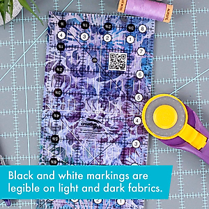 Creative Grids Quilt Ruler 4-1/2in x 8-1/2in - CGR48