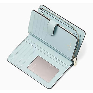 Kate Spade New York Leila Medium Compartment Bifold Wallet (Dewy Blue)