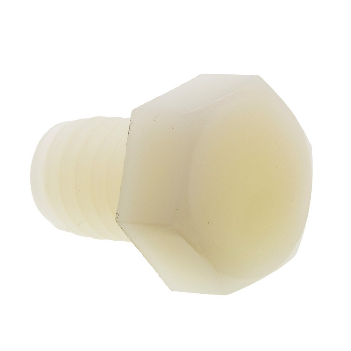 Prime-Line 9097828 Hex Head Cap Screws, 3/8 in-16 X 1/2 in, Nylon (10 Pack)