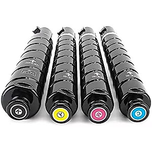 SAIDING GPR53 Remanufactured Toner Cartridge Compatible with Canon GPR-53BK GPR-53C GPR-53M GPR-53Y ImageRunner C3325 3330 3520 3525 3530 Toner Cartridges Set-Black Magenta Cyan Yellow 4 Packs