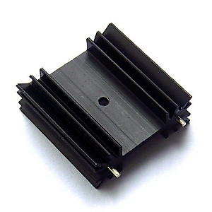Electronics-Salon 4X TO-220 Heatsink, Small Power Aluminum Heat-Sink, SKU: HS-001-4