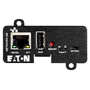 Eaton Network Card Remote Management Adapter Gigabit Ethernet for UPS/PDU