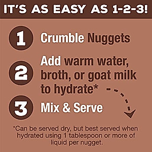 Primal Freeze Dried Dog Food Nuggets Pork 14 oz, Complete & Balanced Scoop & Serve Healthy Grain Free Raw Dog Food, Crafted in The USA