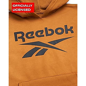 Reebok Boys' Jogger Set - 2 Piece Active Fleece Long Sleeve Hoodie Sweatshirt and Jogger Sweatpants for Boys (Sizes: 4-10), Size 8, Meerkat