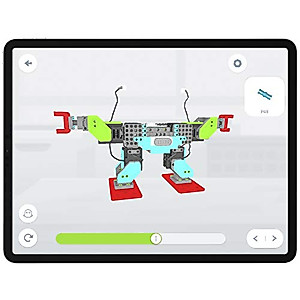 JIMU ROBOT UBTECH MeeBot 2.0 App-Enabled Building and Coding STEM Robot Kit (390 pcs)