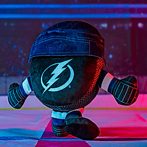 Bleacher Creatures Tampa Bay Lightning 8" Kuricha Hockey Puck Sitting Plush- Soft Chibi Inspired Plush