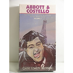 Abbott & Costello-A Set of Three New VHS Video Tapes