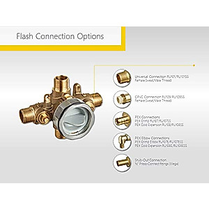 American Standard TU186502.295 Fluent Tub and Shower Trim Kit with Cartridge, Brushed Nickel