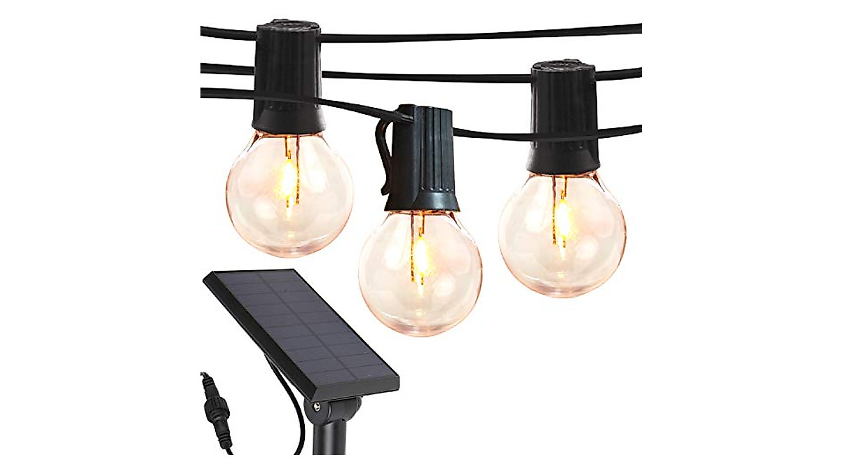 Brightech Ambience Pro Solar String Lights - 27 Ft