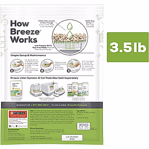 Purina Litter Tidy Cat Breeze Pellets, 3.5 lb