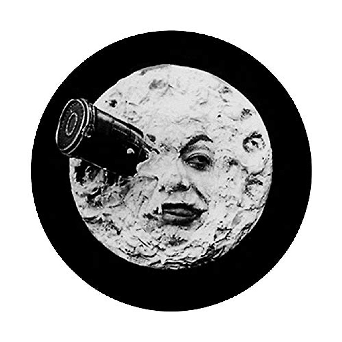 A Trip to the Moon (Le Voyage dans la Lune) PopSockets PopGrip: Swappable Grip for Phones & Tablets