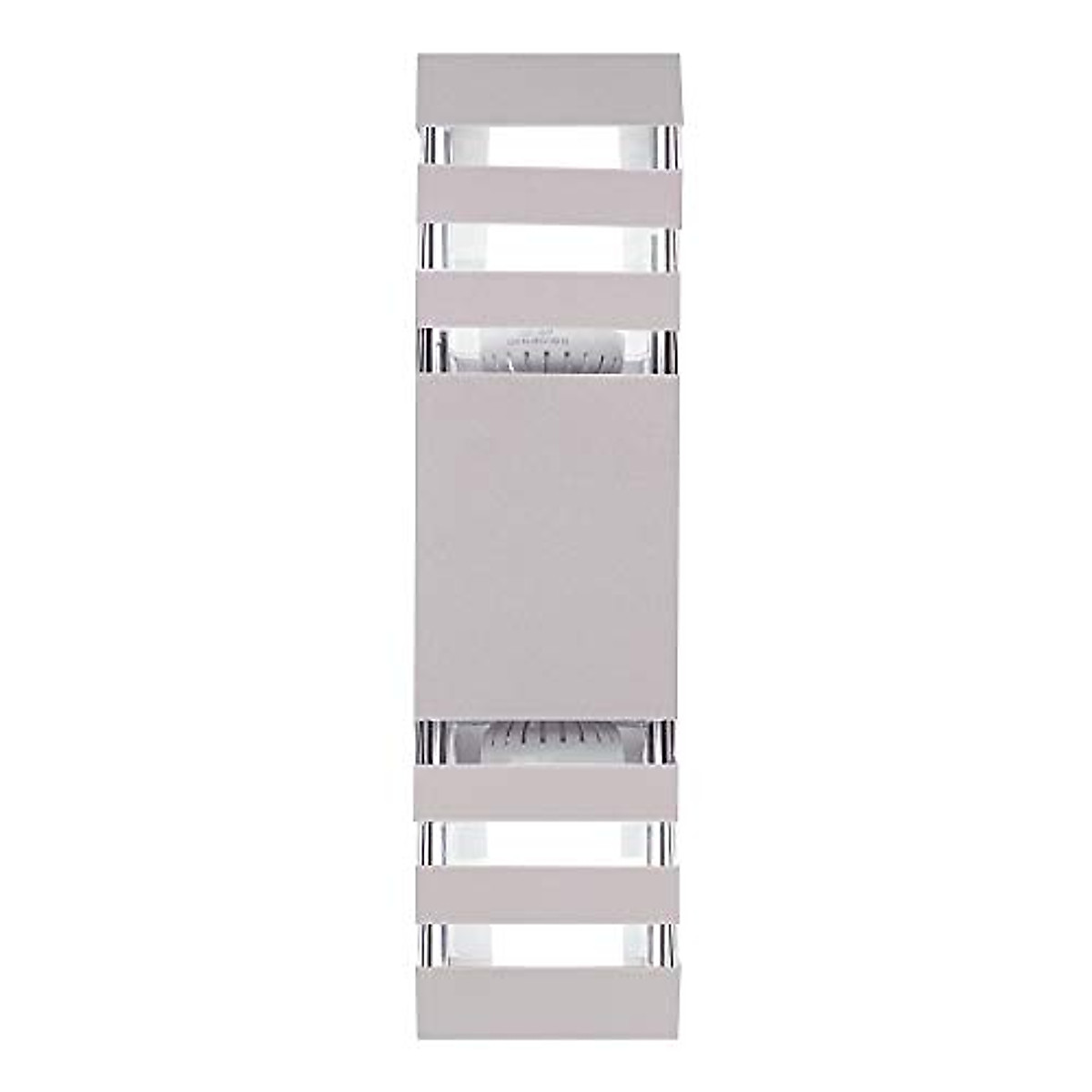 AOZBZ Modern Outdoor Wall Light, Waterproof Aluminum Wall Mount Light Fixtures, Up Down Dual Head E27 Lighting Source, AC 85-240V Porch Lights for Courtyard Garden Corridor