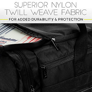 Franklin Sports Elite Duffel Bag, Black, One Size