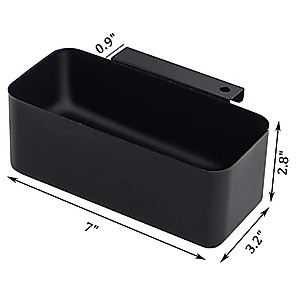 lsshao Grease Drip Pan Grease Catcher/Cup Compatible with Blackstone 28" 30" 36" Griddle Replacement Part for Outdoor Griddles (Short Hook)