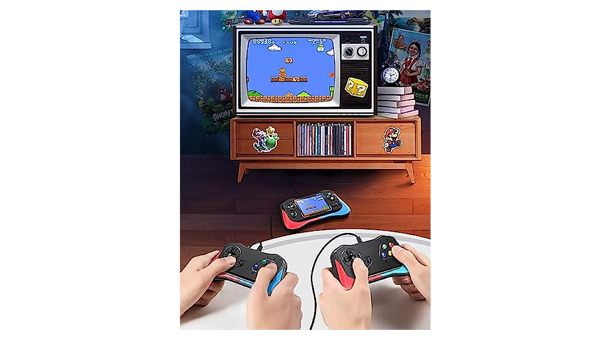 Yooya Handheld Game Console: 500 Retro Games, TV & 2-Player