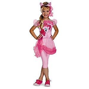Hasbro's My Little Pony Pinkie Pie Classic Girls Costume, Medium/7-8