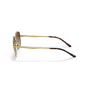 Ray-Ban RB3682 Square Sunglasses, Gold/Gradient Brown, 51 mm
