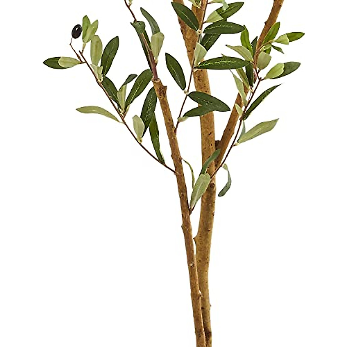 Nearly Natural 82” Olive Artificial Silk Trees Green
