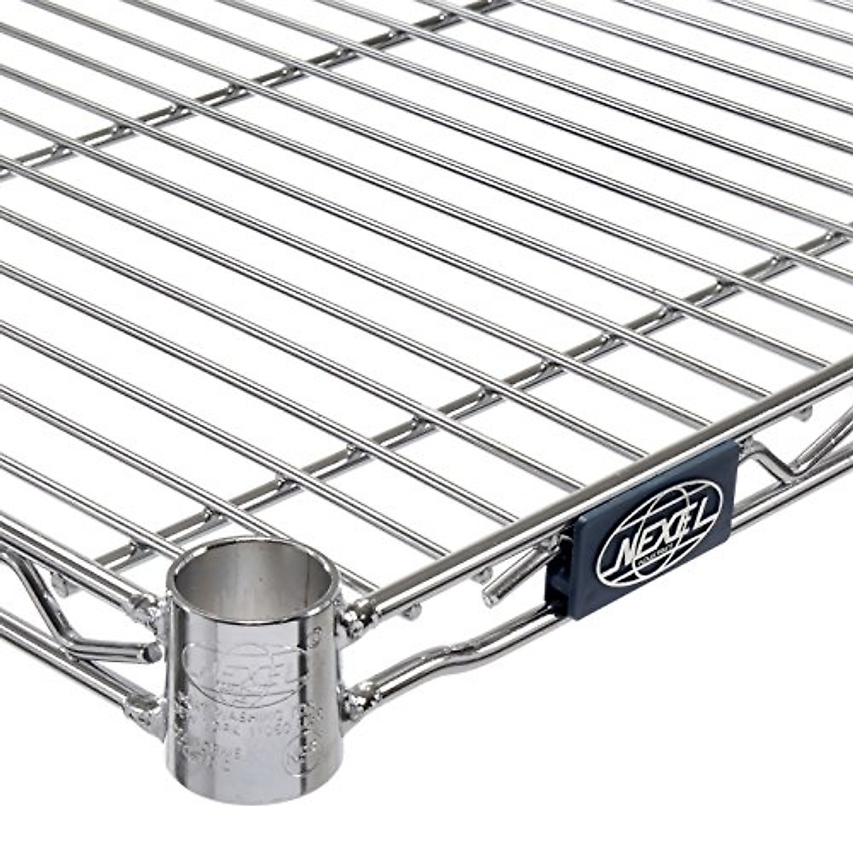 Nexel Additional Wire Shelf for Wire Shelving Units, 600-800 lb Capacity, 21"W x 30"L, Chrome Finish