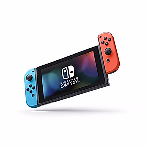 Nintendo Switch with Neon Blue and Neon Red Joy‑Con V2 (Renewed Premium)
