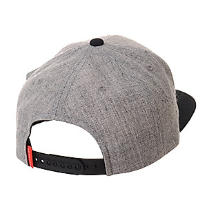 WITHMOONS Snapback Hat Illuminati Patch Hip Hop Baseball Cap AL2344 (Grey)