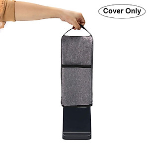 VOSDANS Can Opener Cover, Dust Cover for Cuisinart and Hamilton Beach Electric Can Opener, Dust and Fingerprint Protection, Machine Washable, Gray (Cover Only)