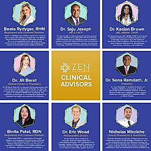 Zen Nutrients WoundVite Pre & Post Surgery Support, Scar & Wound Care, Scar Treatment, Plastic & General Surgery, Heal Faster & Aids in Recovery Time w/ Bromelain, Turmeric & Arnica - 60 Vegan Caps