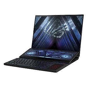 ASUS ROG Zephyrus Duo 16 (2022) Gaming Laptop, 16” 165Hz IPS Type WUXGA 16:10 Display, NVIDIA GeForce RTX 3060, AMD Ryzen 7 6800H, 16GB DDR5, 1TB SSD, Windows 11, GX650RM-ES74