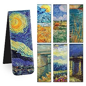 Magnetic Bookmarks 14Pcs Book Mark 3.1’‘ Page Magnetic Markers with Magnet Book Markers Page Clip for Students Teachers School Home Office Reading Supplies