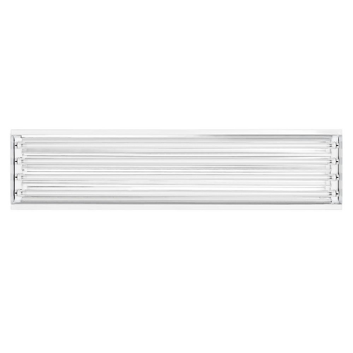 Four-Bros Lighting HB4-T8/LED/18W/850 4 Lamp LED High Bay Warehouse Shop Light Fixture T8 Single Ended Bulbs Included-11,440 Lumens