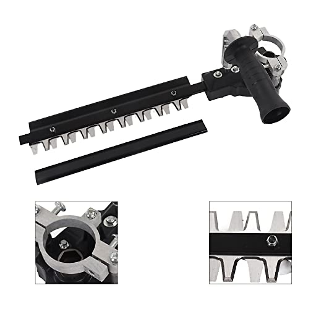 Angle Grinder Trimmers Attachment, Ergonomic Design Hedge Trimmer Adapter Durable Smart Operation Good Match for Garden