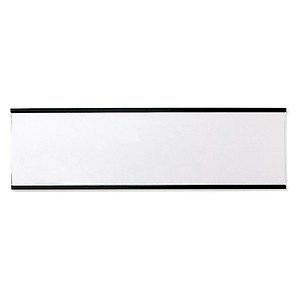 SmartSign Magnetic 'C' Channel Label Holders | 2.5" x 8" Pack of 10, Made in USA